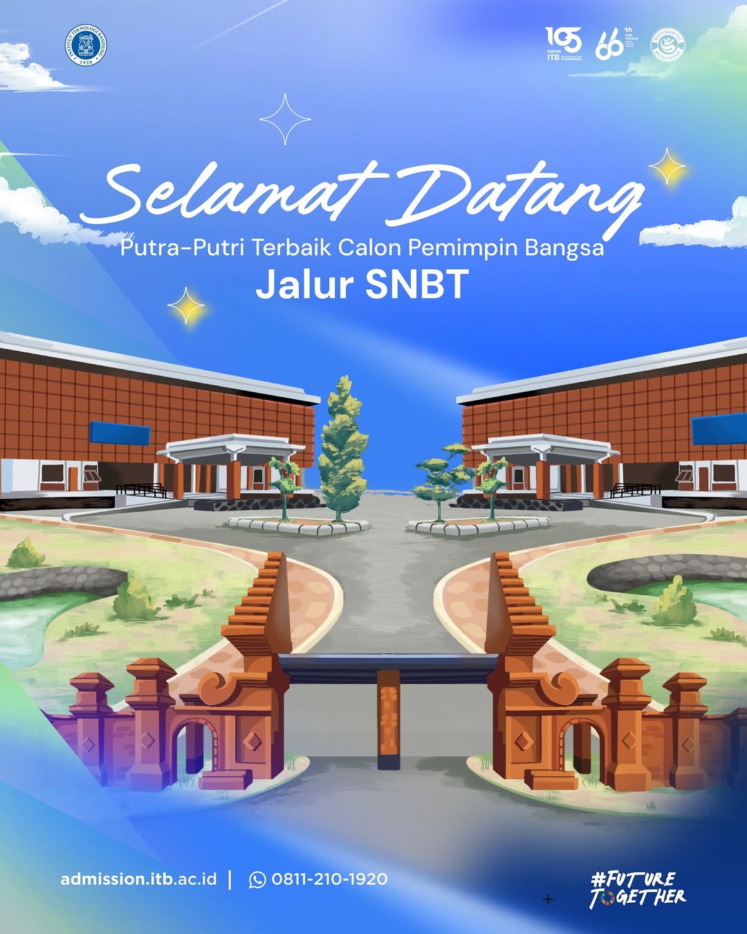 ITB Terima 1.740 Calon Mahasiswa Baru dari Jalur SNBT 2025 - Institut Teknologi Bandung